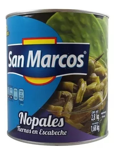 Nopalitos en Escabeche, 800 gr. :: xochimilcomarket